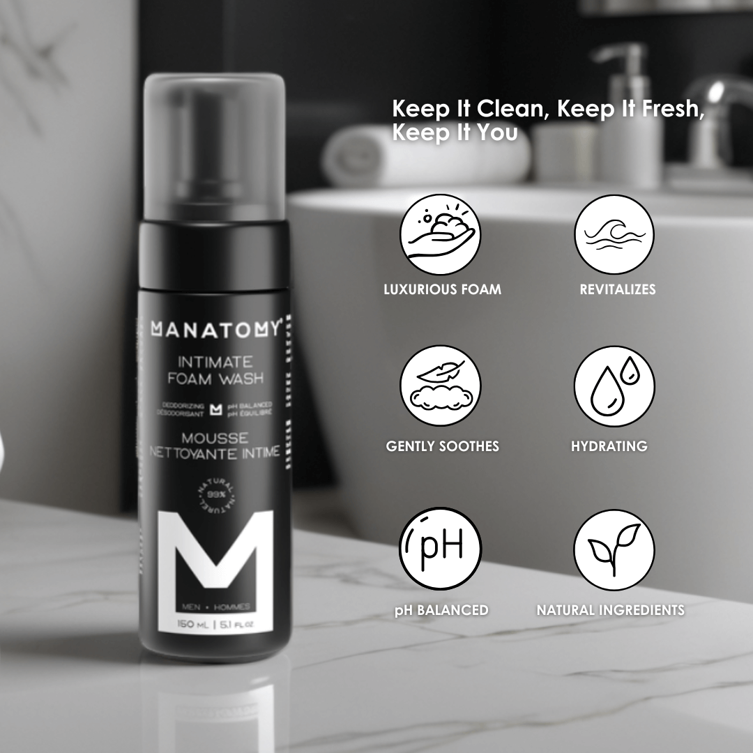 Intimate Foam Wash | Daily Hygiene Made Simple – Manatomy